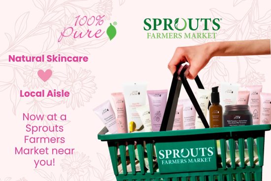 Now at Sprouts: Discover the Clean Skincare Revolution by 100% PURE! – Wellness Corner Store ...